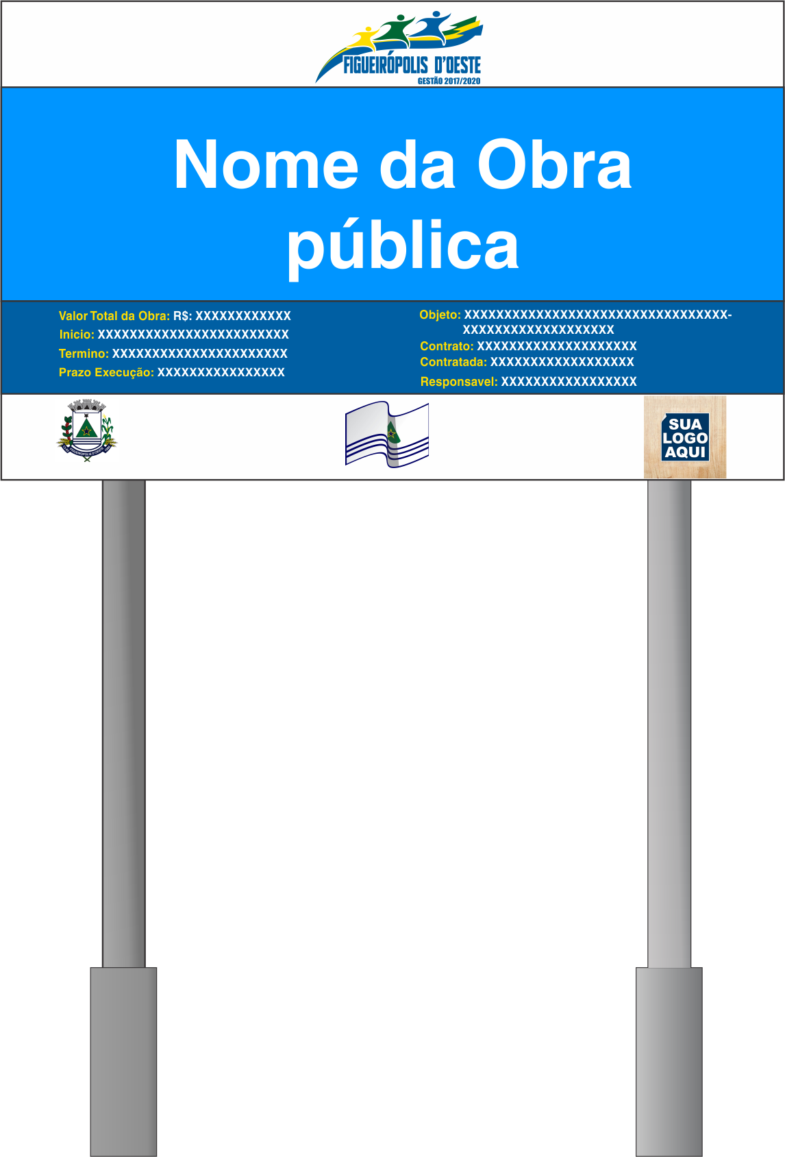 MANUAL DE PLACAS DE OBRAS - Prefeitura Municipal de Figueirópolis d ...